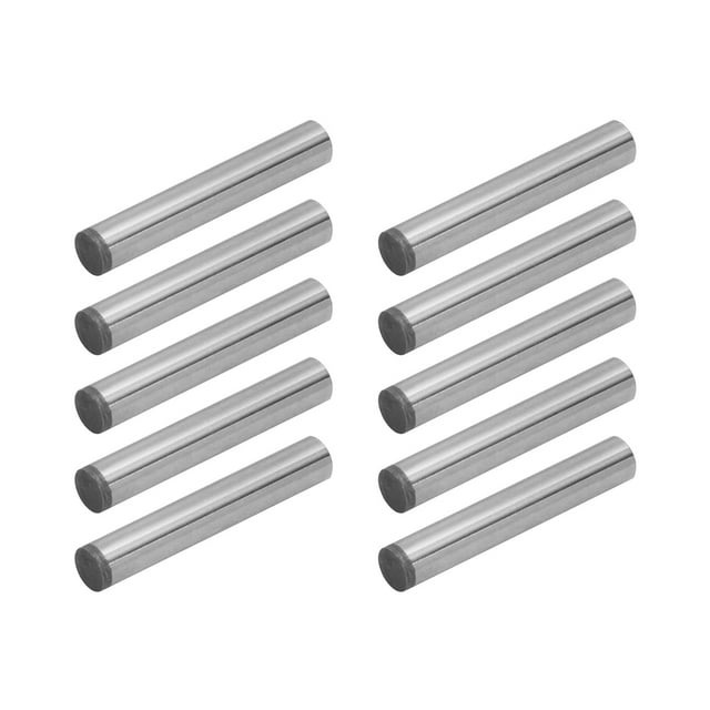 POWERTEC 10PK Hardened Steel Dowel Pins 1/4 Inch | Heat Treated and ...