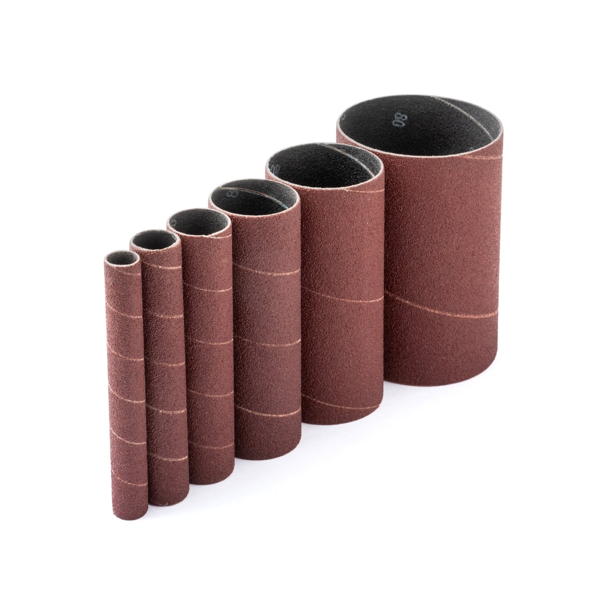POWERTEC 11204 4.5 Inch Sanding Sleeves for Spindle Sander | 80 Grit ...