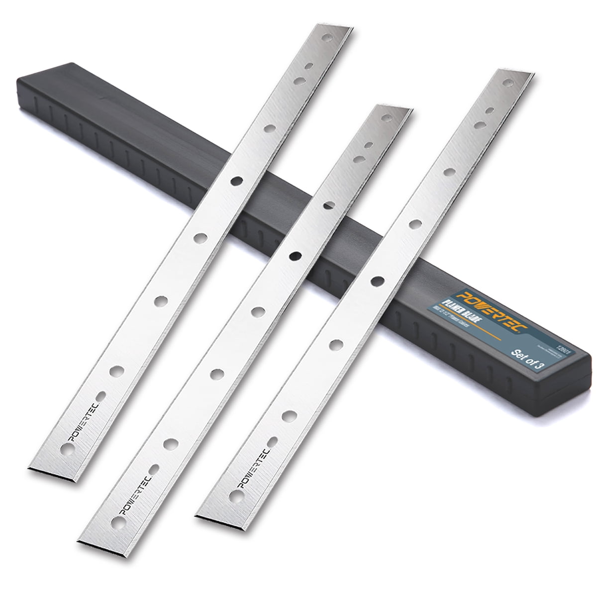 POWERTEC 12-1/2 Inch Planer Blades for DeWalt DW734 Planer, Replacement ...