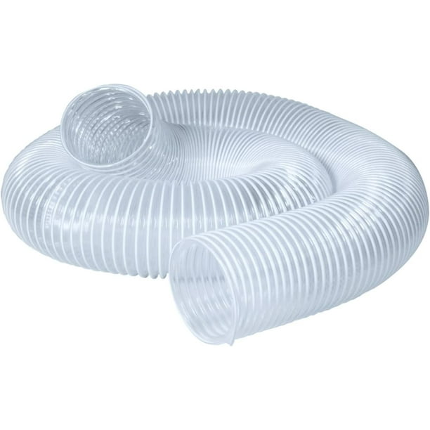POWERTEC 1PK 2-1/2" x 10' Dust Collection Hose, 2.5 Inch Dust Collector ...