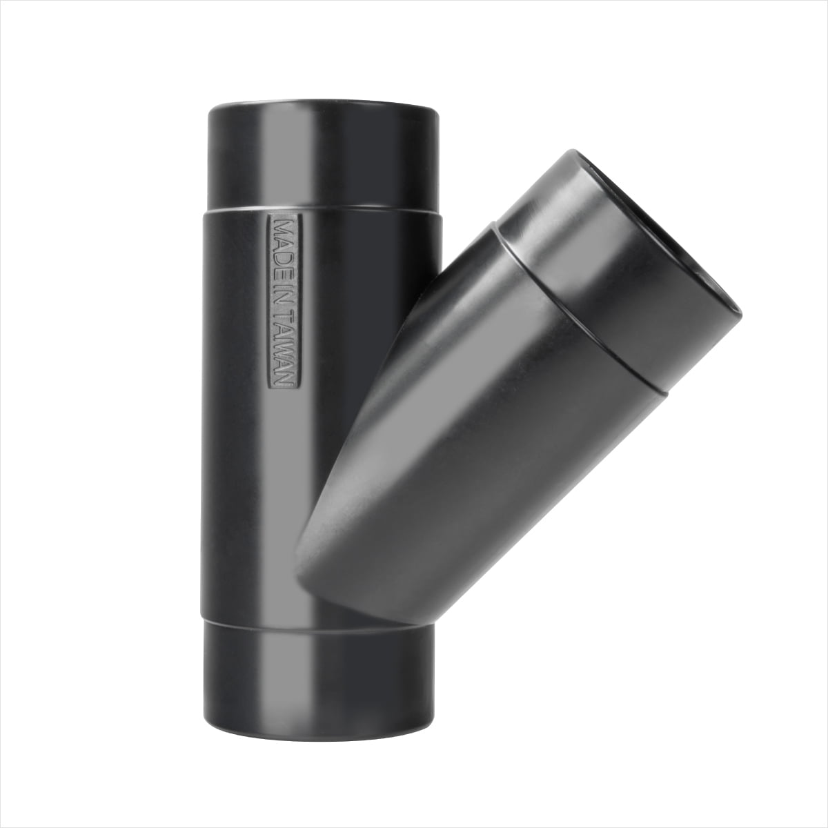 POWERTEC 2-1/2 Inch Y Fitting for 4 Inch Dust Collection Hose, 2 1/2 ...