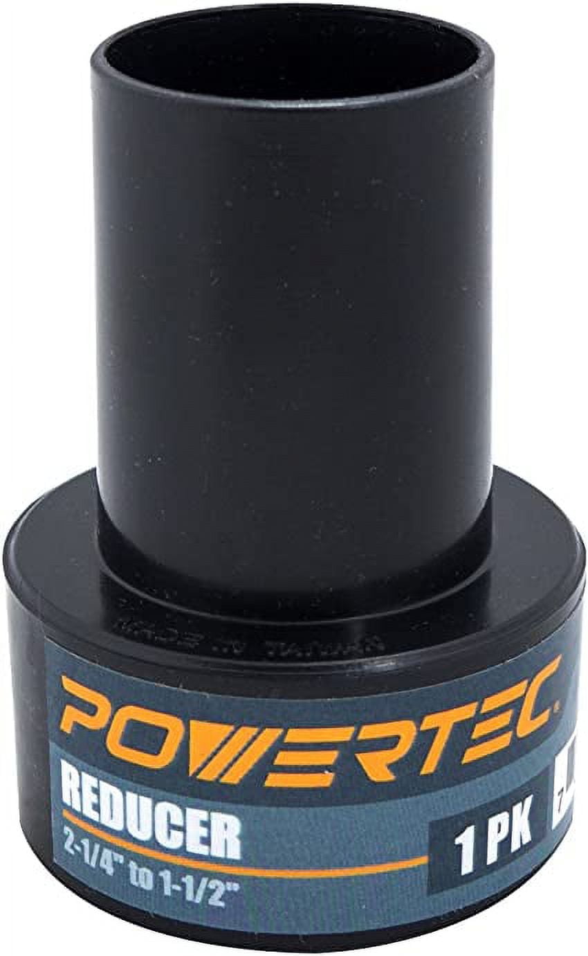 POWERTEC 2-1/4-Inch OD to 1-1/2-Inch OD Reducer for Dust Collection ...