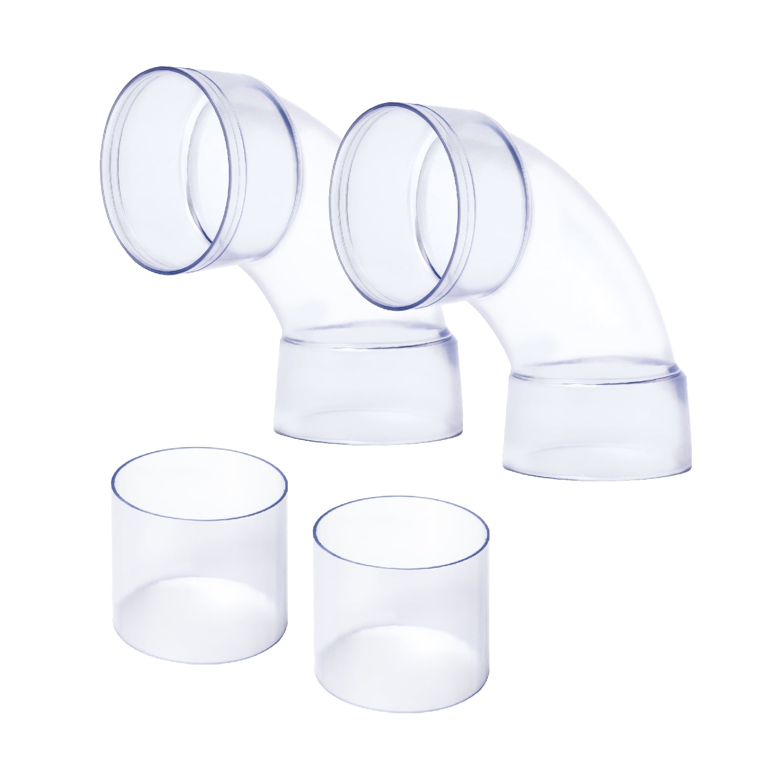 POWERTEC 2 Sets 4 Inch ID 90 Degree Elbow for 4" OD Dust Collection ...