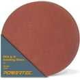 POWERTEC 20PK 60 Grit 6 Inch PSA Sanding Discs, Self Stick Adhesive ...