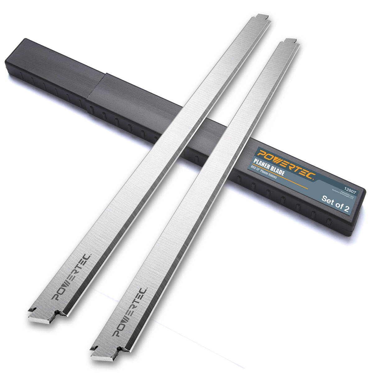 POWERTEC 2PK 13-Inch Planer Blades for Ridgid TP1300, TP13001, TP13002 ...