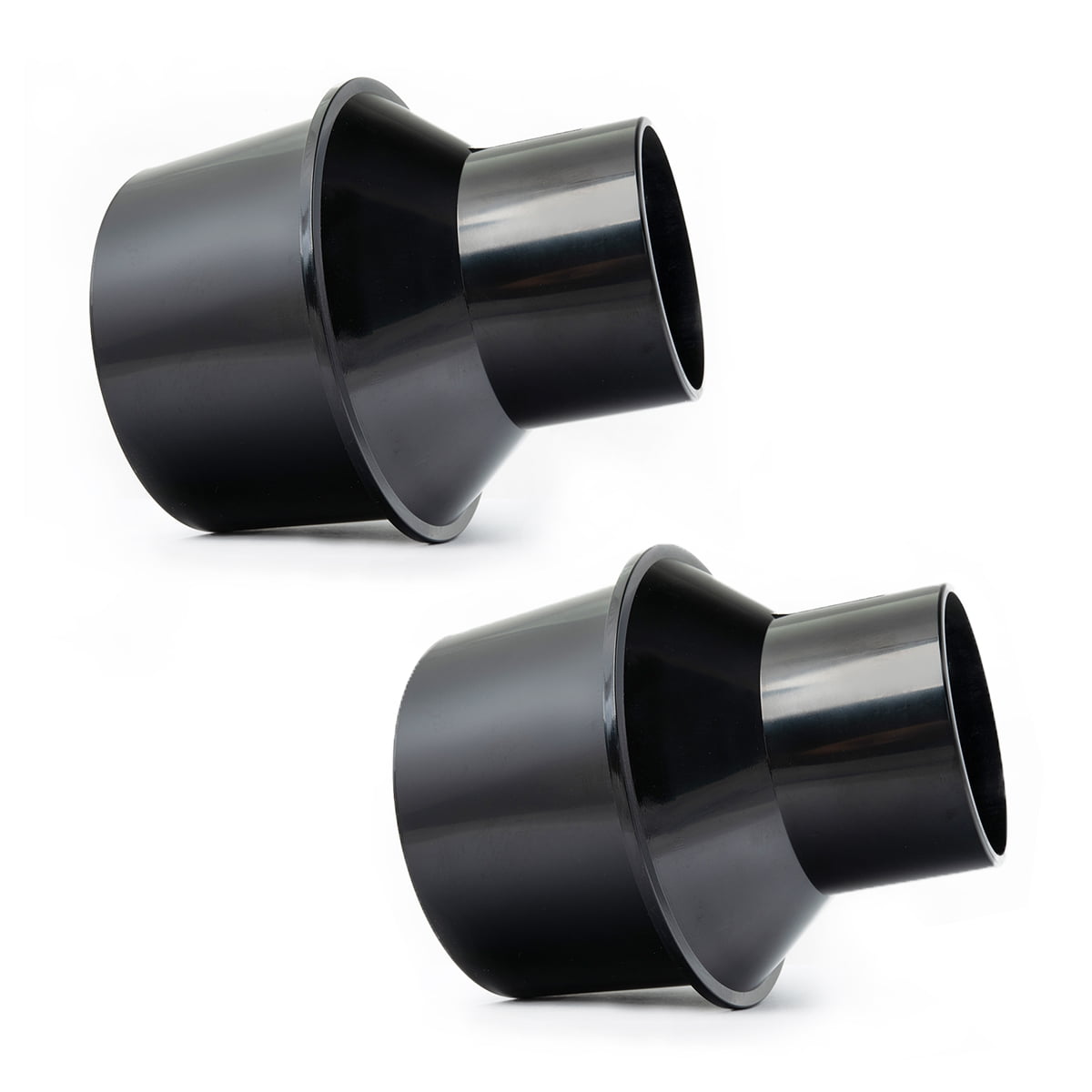 POWERTEC 2PK 4 Inch Port to 2-1/2 Inch Hose Tapered Adapter Dust ...