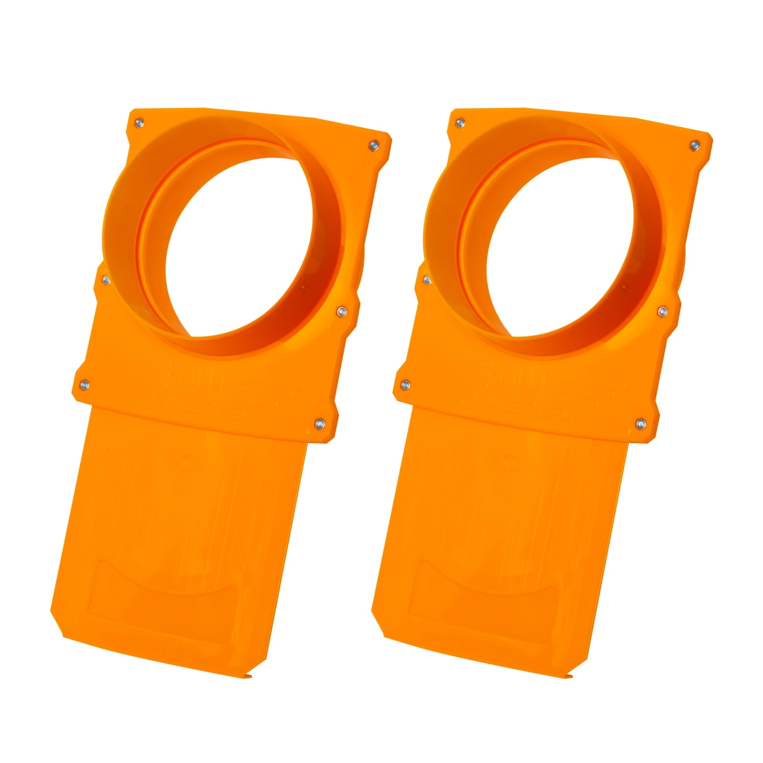 POWERTEC 2PK 6 Inch Blast Gate, Anti-Clog & Easy-Clearing Blast Gate ...
