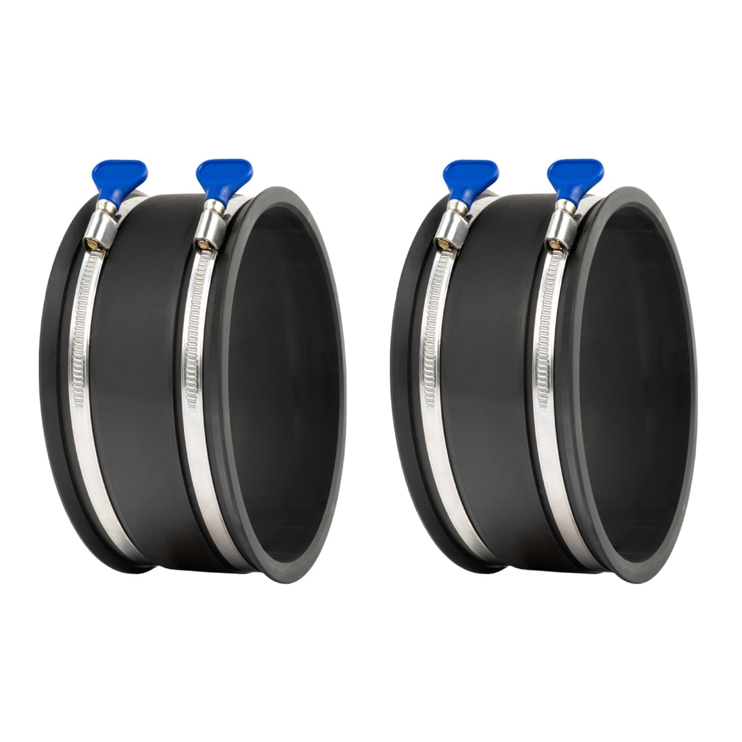 POWERTEC 2PK 6-Inch Dust Control Flex Cuff with Adjustable Key Hose ...