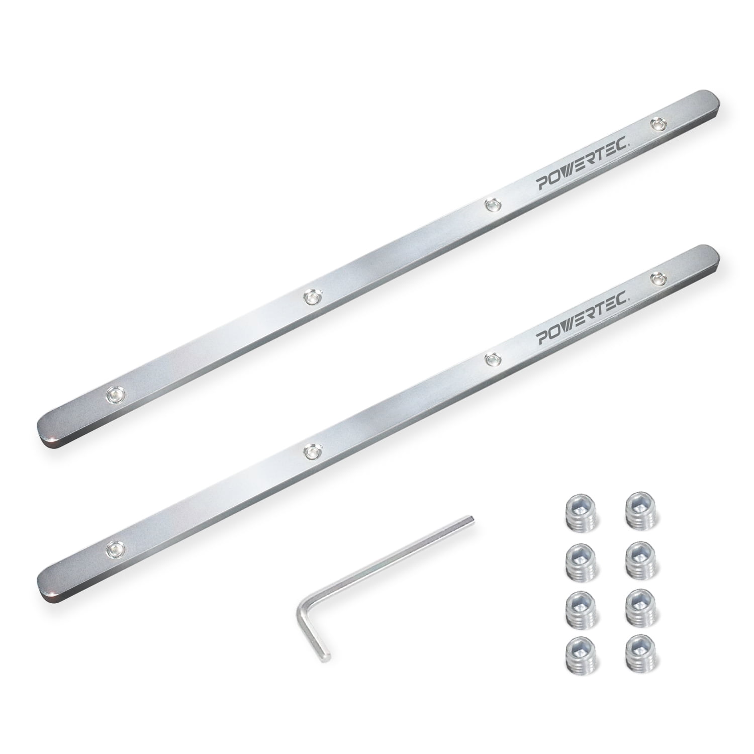 POWERTEC 2PK Guide Rail Connector Set for Festool, Makita, DeWalt, and ...