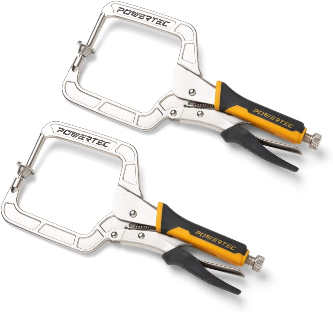 Free Shipping! POWERTEC 2PK Quick Release 12" Right Angle Pocket Hole ...