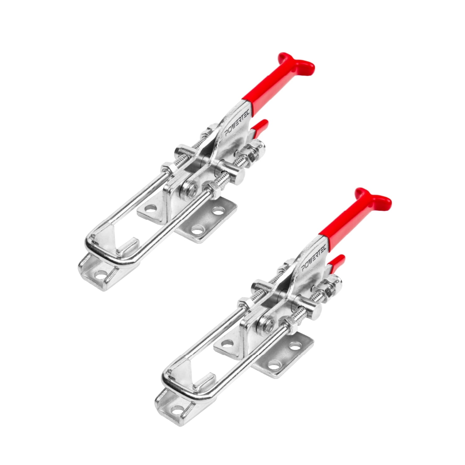 POWERTEC 2PK Toggle Clamp, 700 lbs Capacity, 431 Self-Lock U-Bolt ...