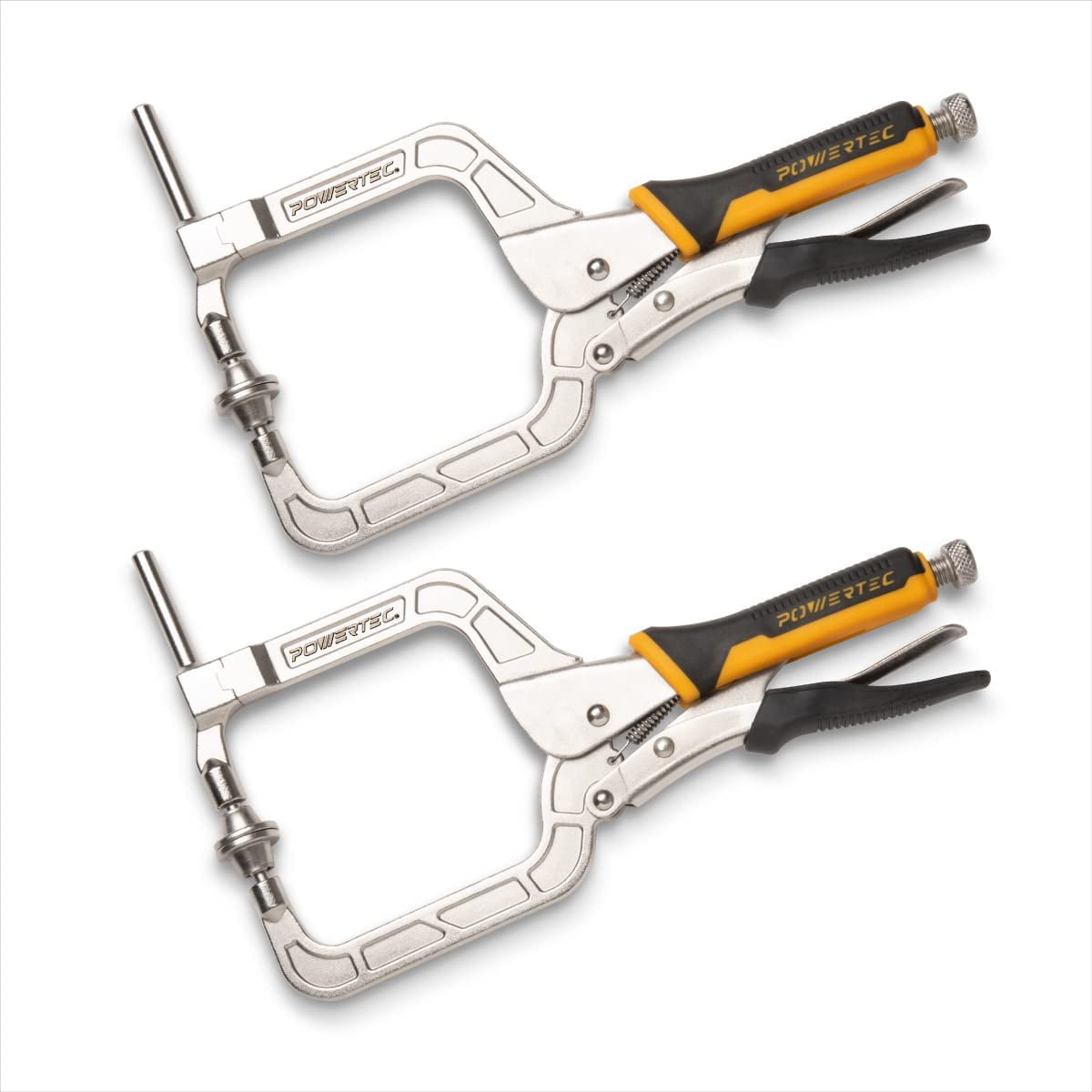 Free Shipping! POWERTEC 2PK Two Way Pocket Hole Right Angle Clamp Plier ...