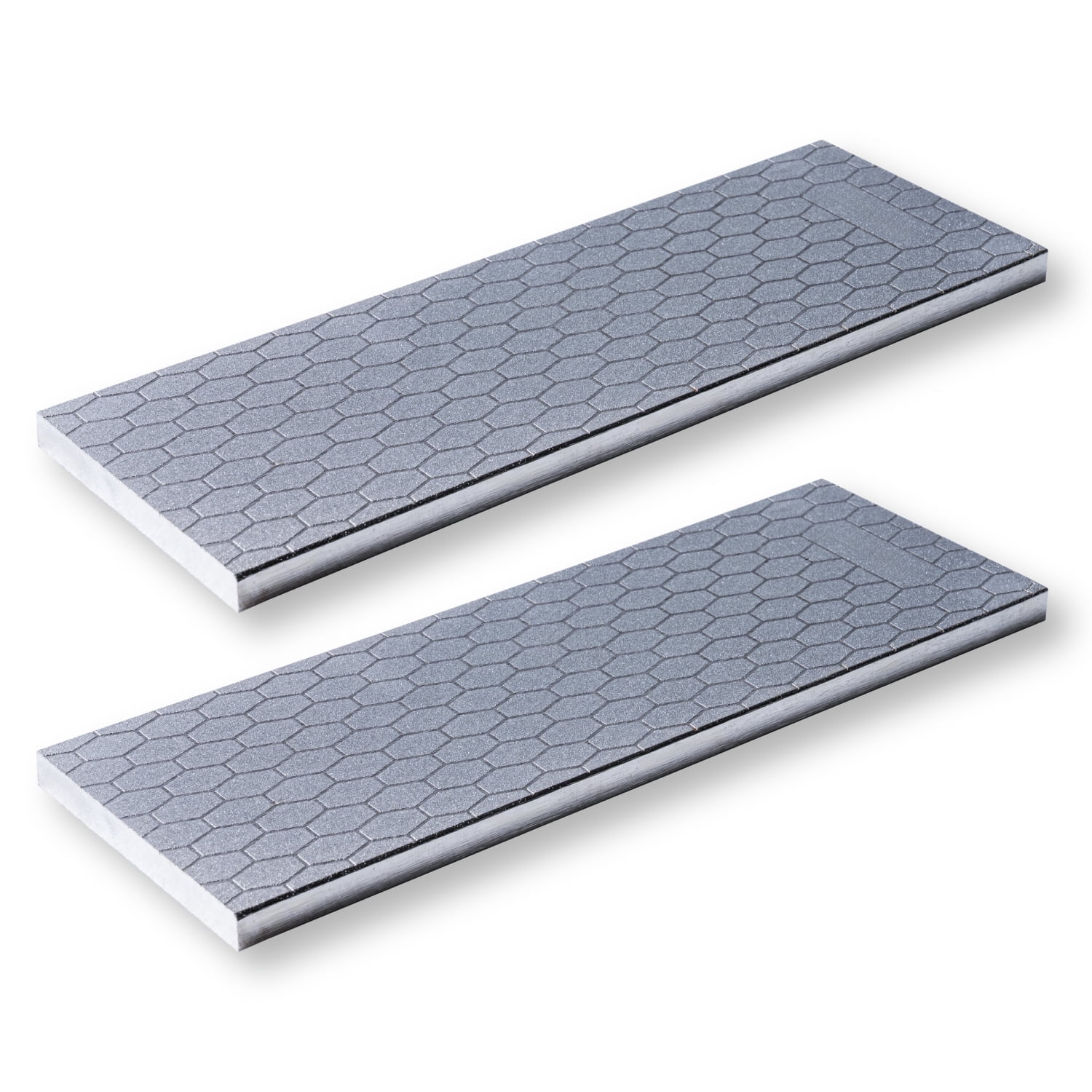 POWERTEC 2pcs Diamond Sharpening Stone, 600/1000 Dual Grit Diamond ...