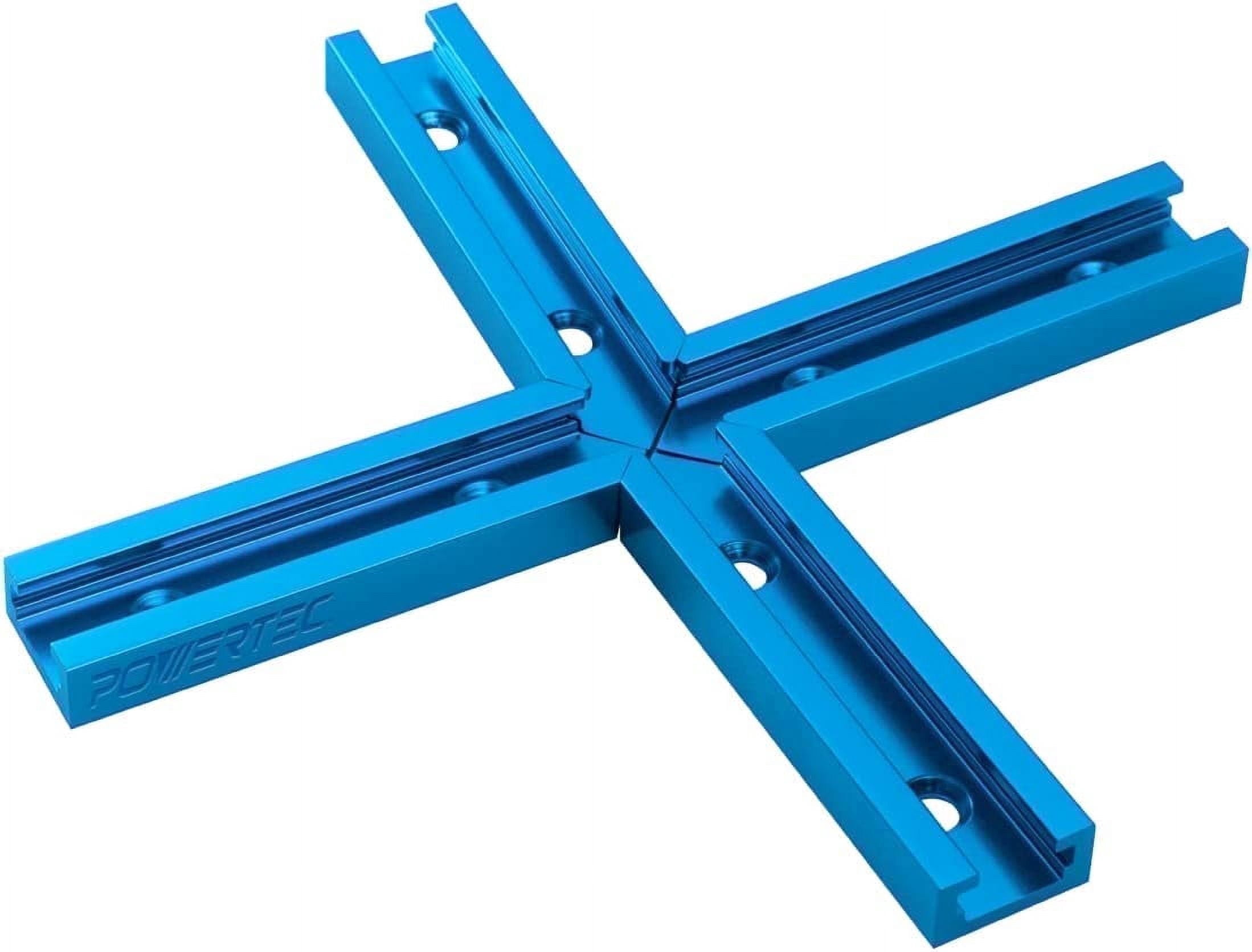 POWERTEC 3" T-Track Intersection Kit with Predrilled Mounting Holes ...
