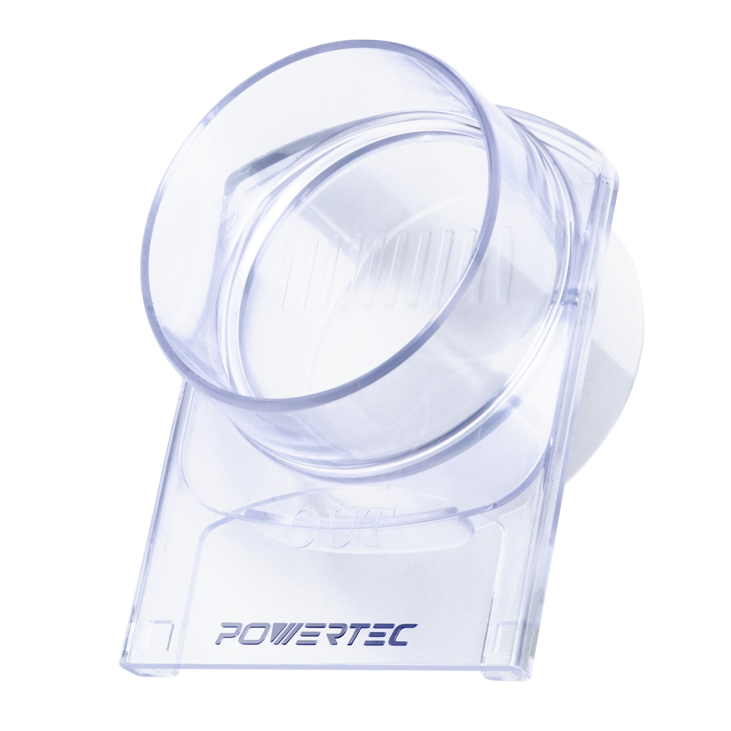 POWERTEC 4" Blast Gate, Clog Resistant & Anti Gap Tapered ABS Plastic ...