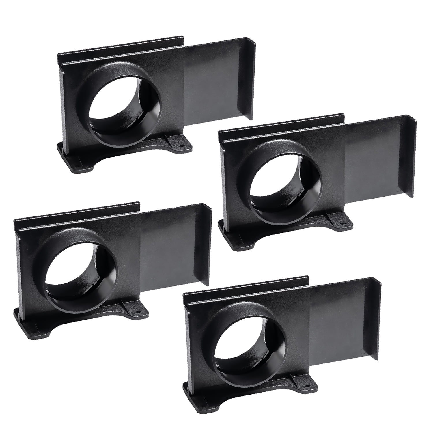 POWERTEC 4PK 4 Inch Wall Mounting Blast Gate with Bracket for Dust ...