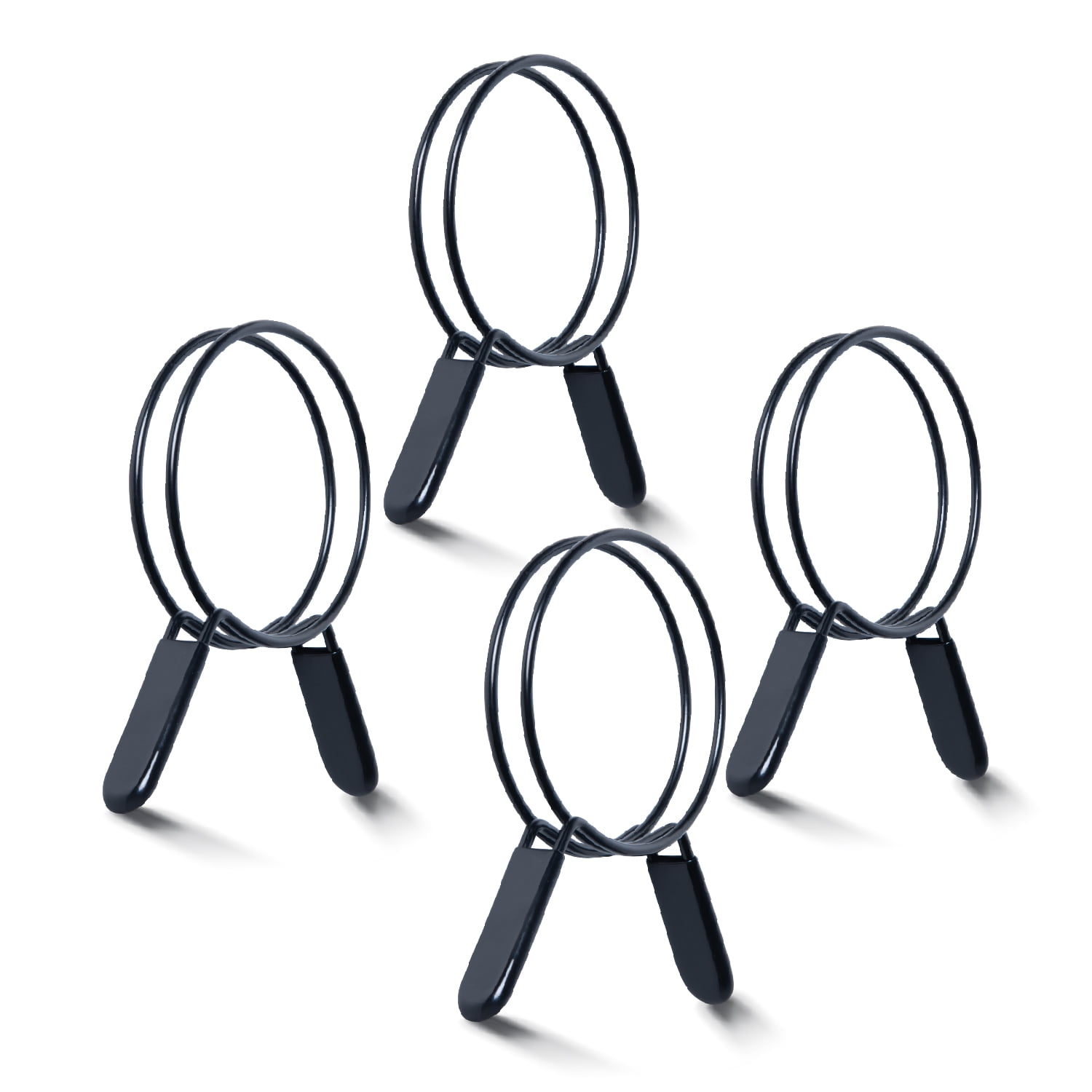 POWERTEC 4PK 5 Inch Double Loop Hose Clamps for Dust Collection Hose ...