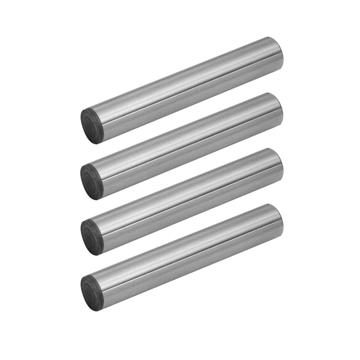 POWERTEC 4PK Hardened Steel Dowel Pins 1/2 inch x 3 inch | Heat Treated ...