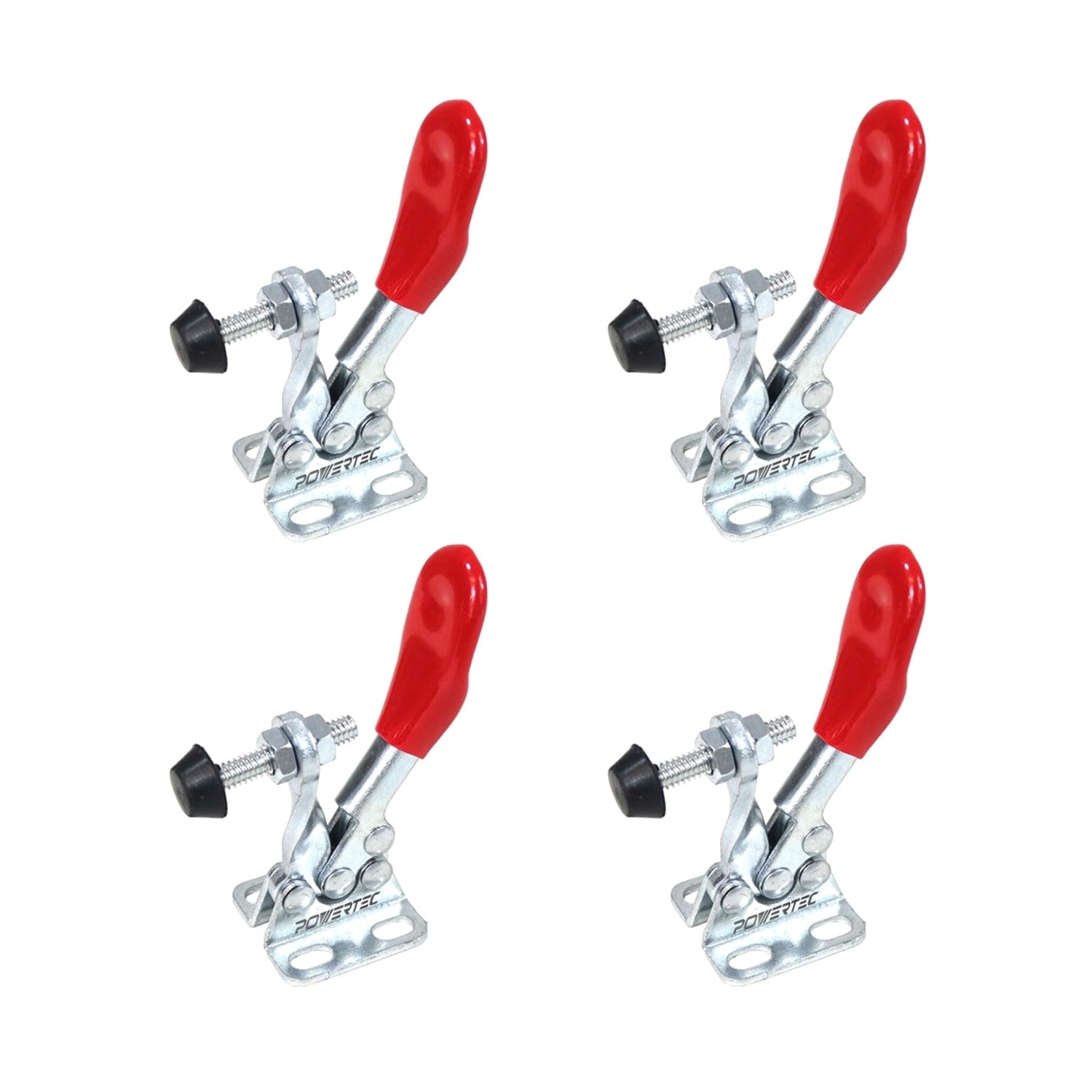 POWERTEC 4PK Toggle Clamp, 60 lbs Holding Capacity, 201A Quick Release ...