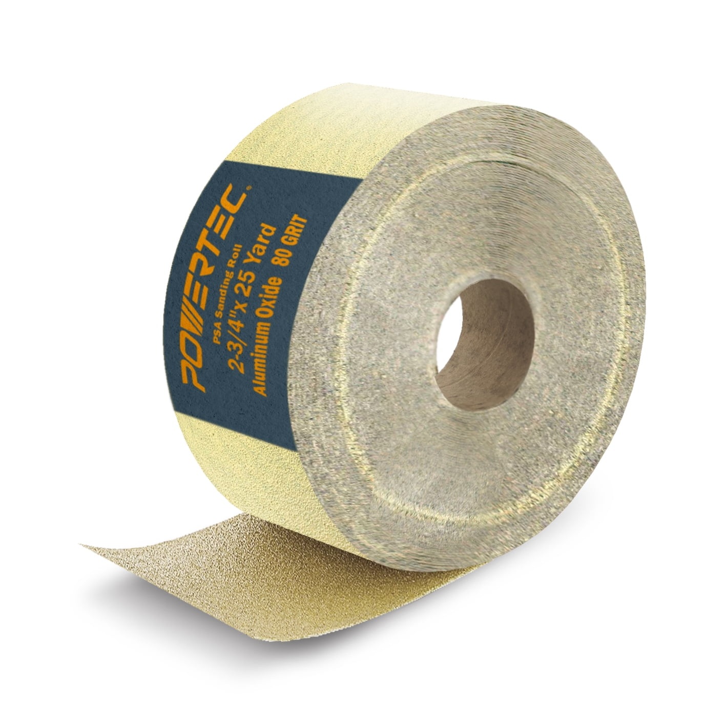 POWERTEC Longboard Continuous Roll 2-3/4" by 25 Yard Sanding Paper ...