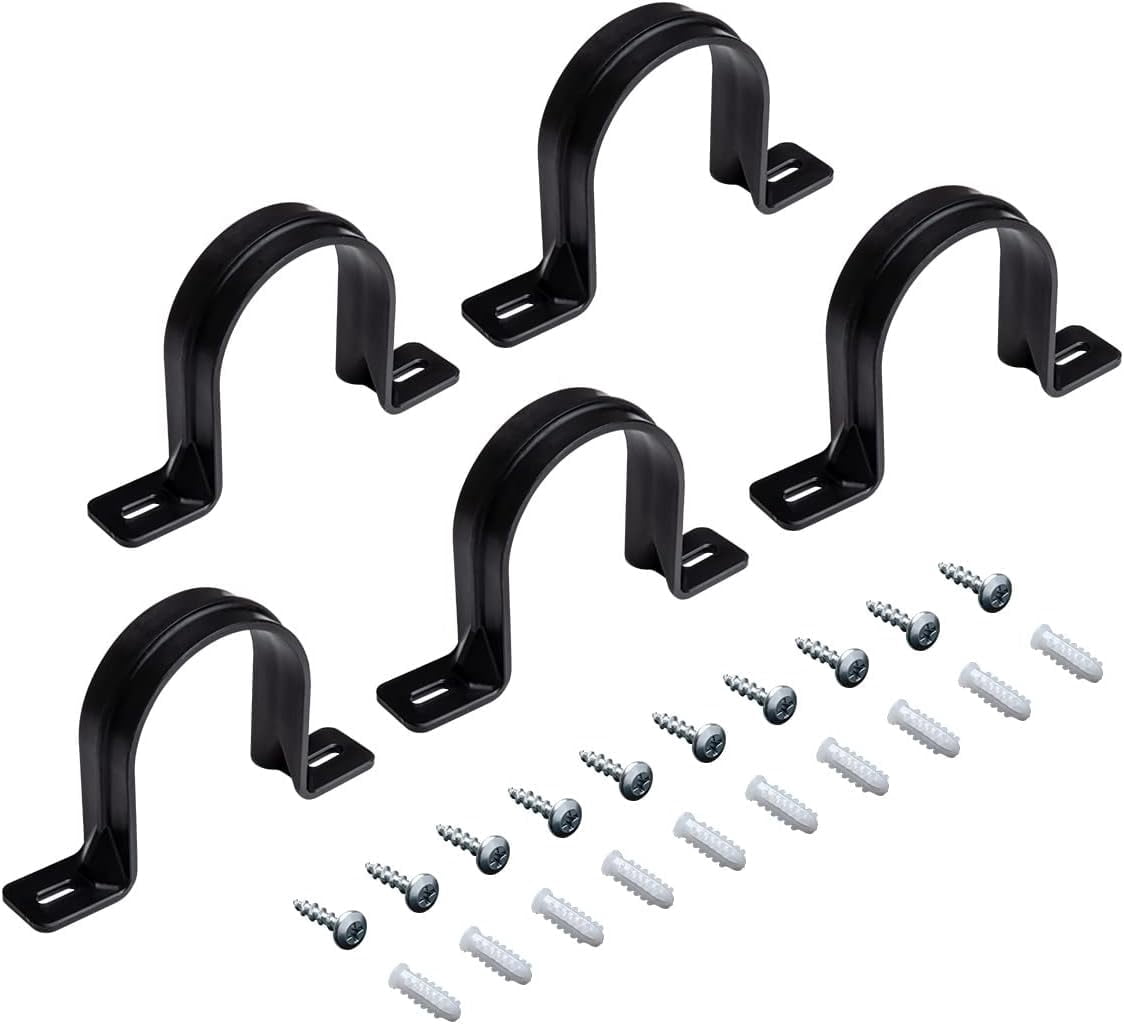 POWERTEC 5PK Hangers for 2-1/2" Dust Collection Hose and Pipe, 70319 ...