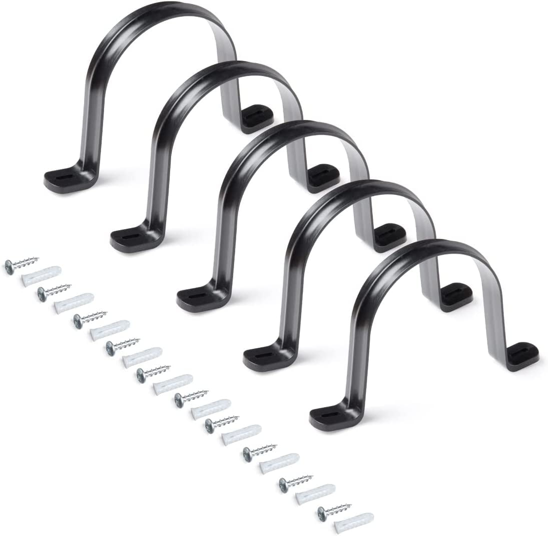 POWERTEC 5PK Hangers for 4" Dust Collection Hose and Pipe (70343 ...