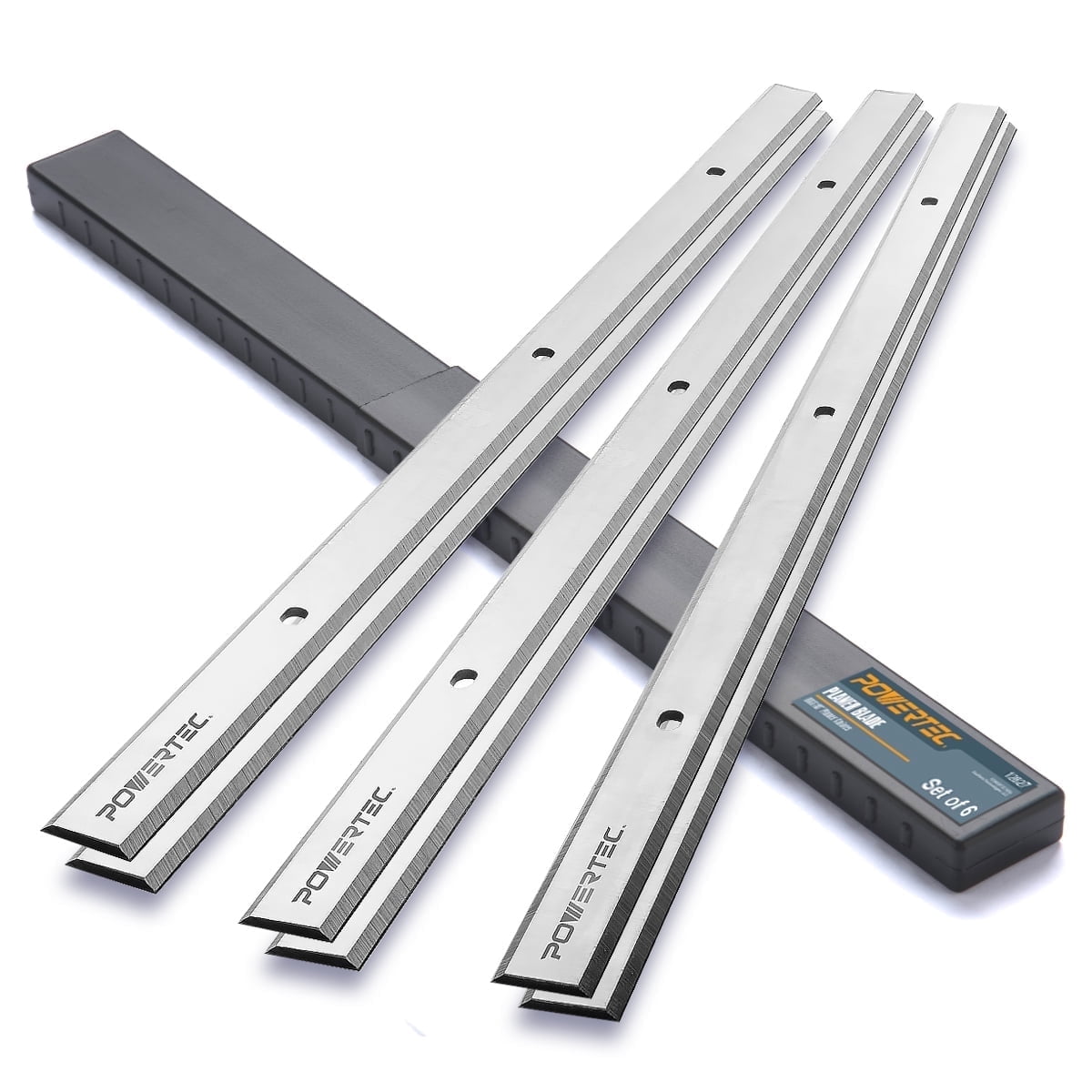 POWERTEC 6PK 13 Inch Planer Blades for Delta 22-580, 22-549, 22-555, 22 ...