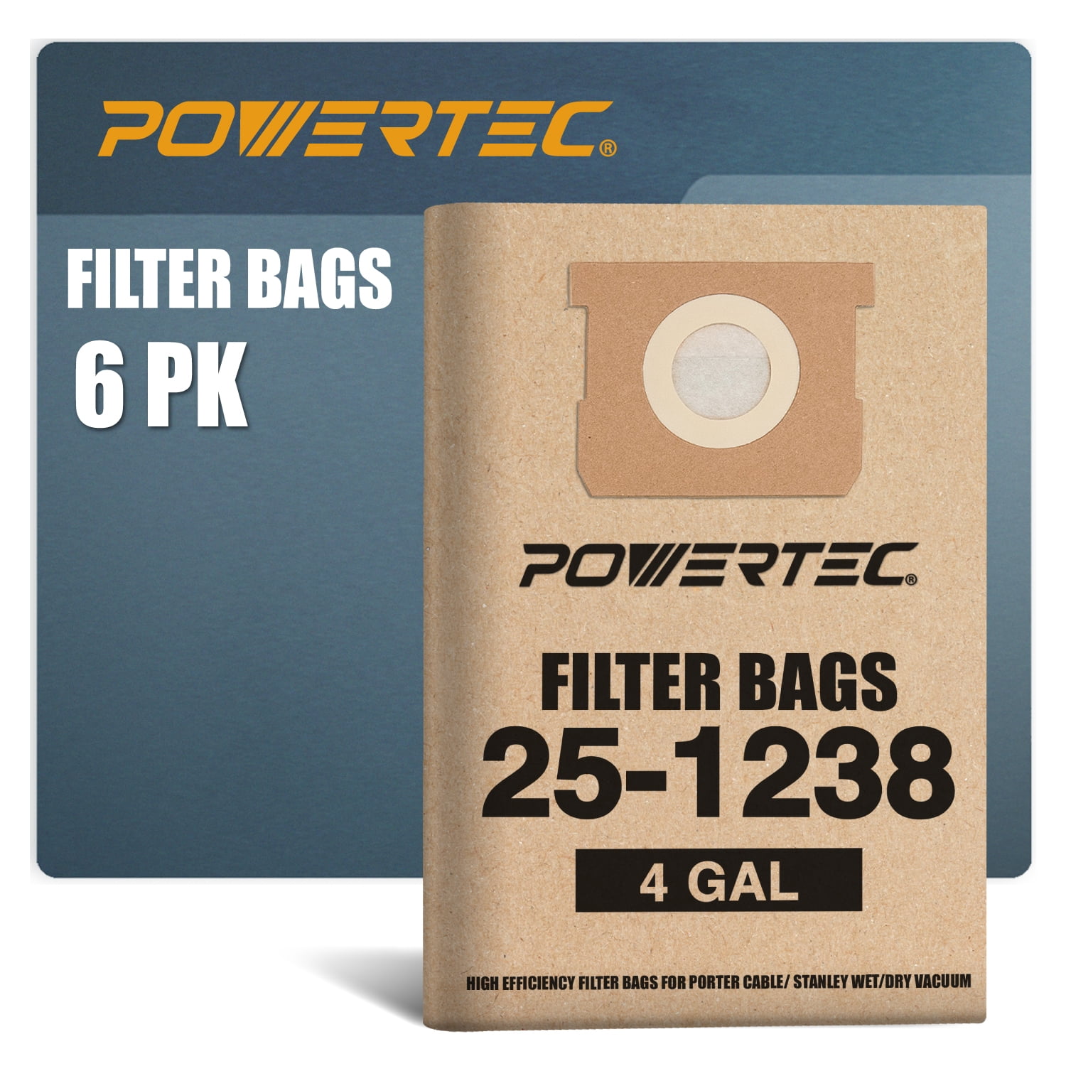 POWERTEC 6PK Stanley 25-1238/ Porter Cable PCX18301-4B, SL18301-3B 4 ...