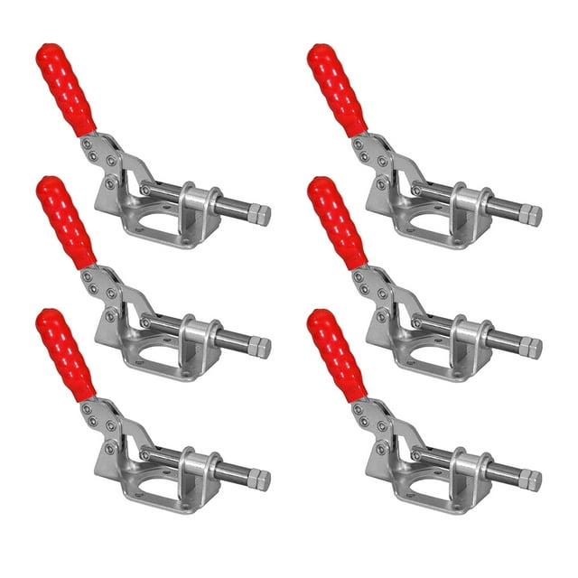 POWERTEC 6PK Toggle Clamp, 300lbs Holding Capacity, 302F Quick Release ...