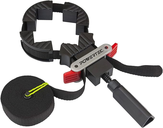 POWERTEC 71017 Quick Release Band Clamp | Woodworking Frame Clamping ...