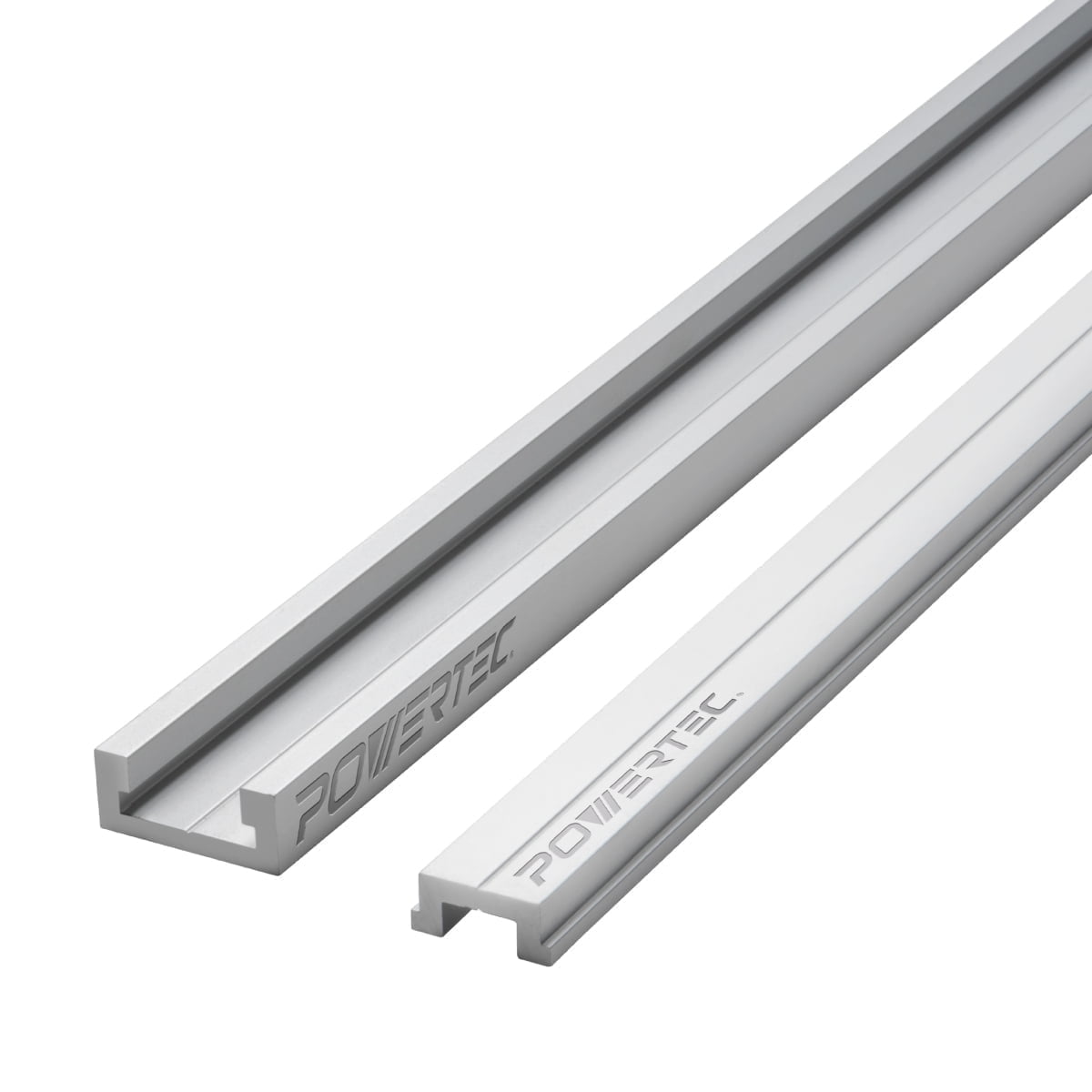 POWERTEC T-Track 48 Inch Combo with Miter T-Bar, 1 Set, For Benchtop ...