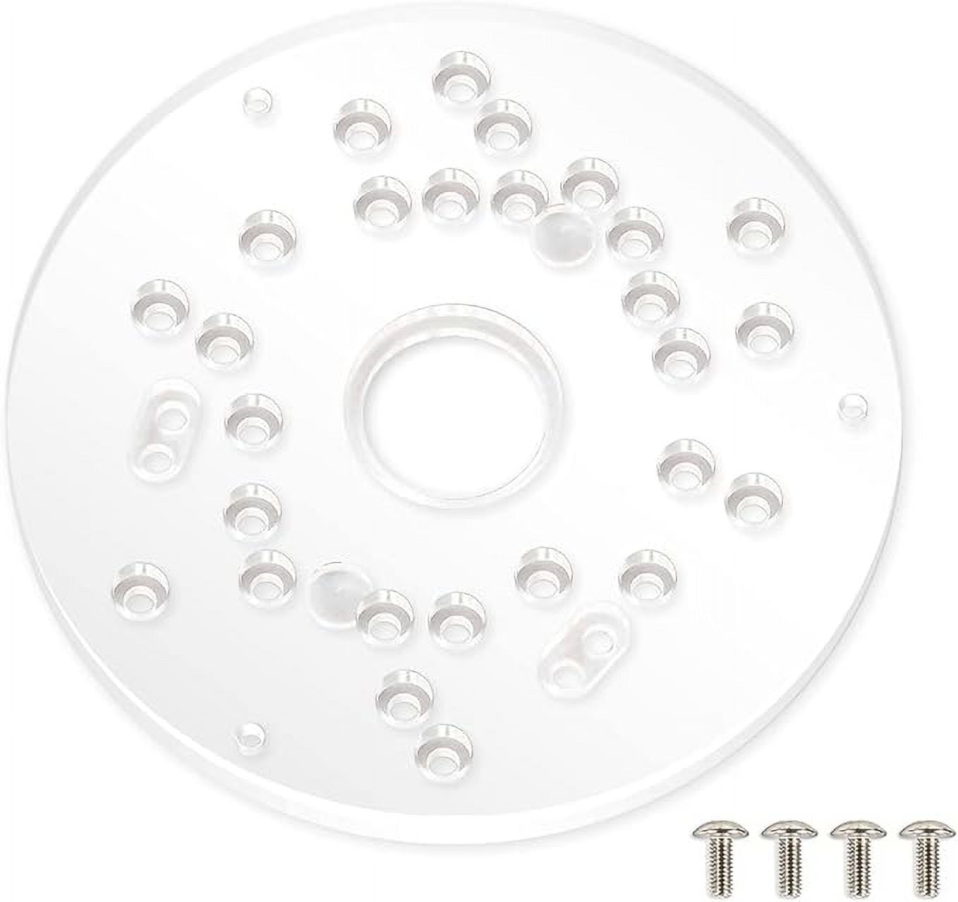 POWERTEC 71381 Router Base Plate for Trim Routers | Compact Router ...