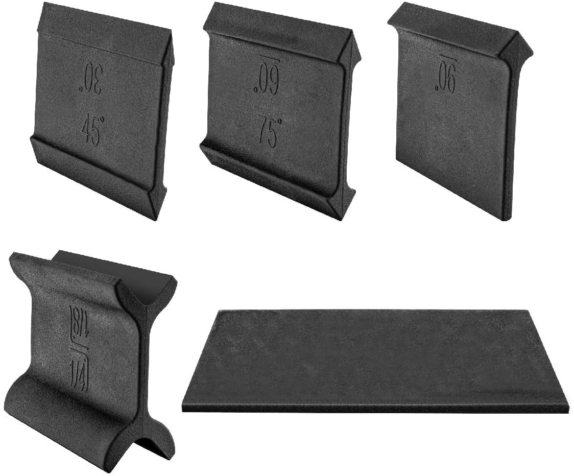 POWERTEC 71584 Angled Contour Sanding Pad and Grips for Inside Curves ...