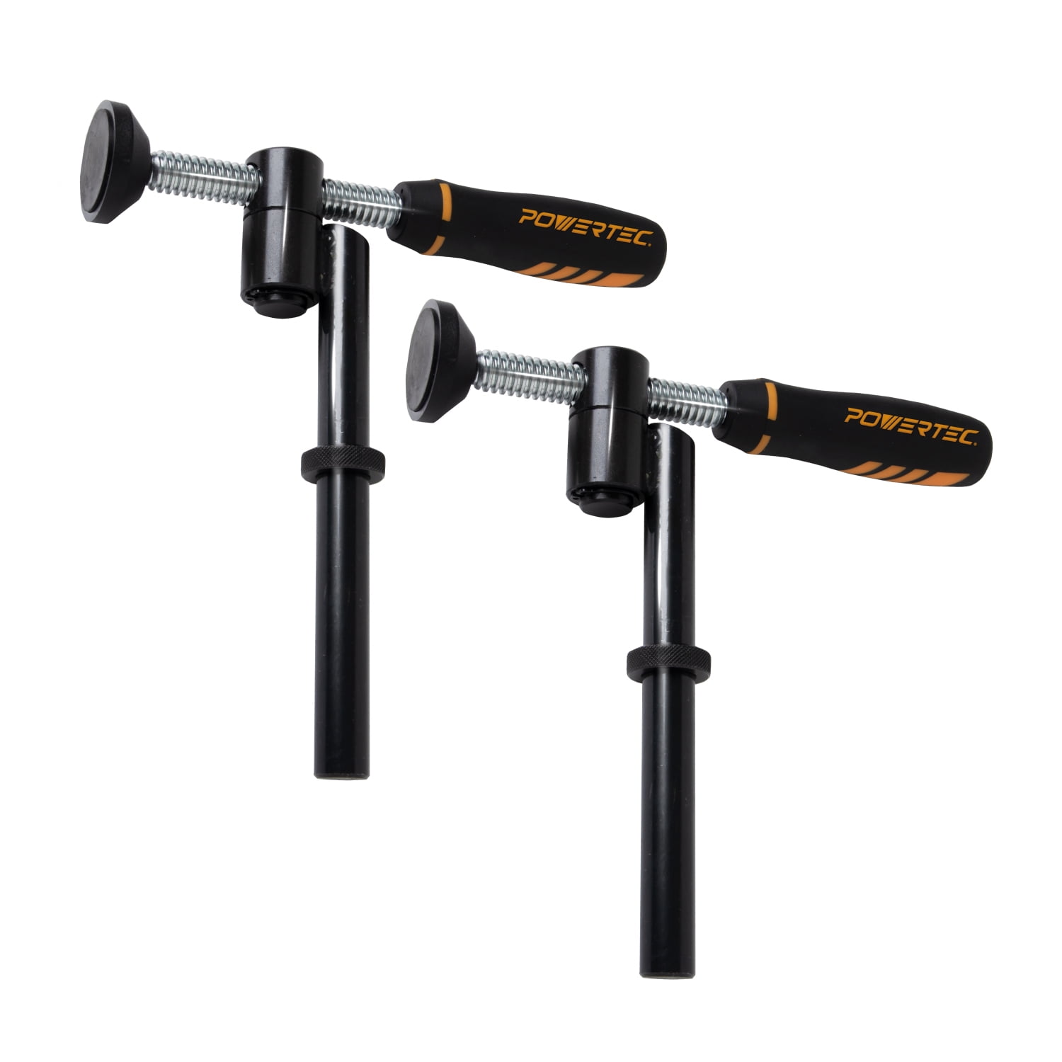 POWERTEC 71774-P2 180° Variable Screw Clamp, Quick-Acting Swivel, Fits ...