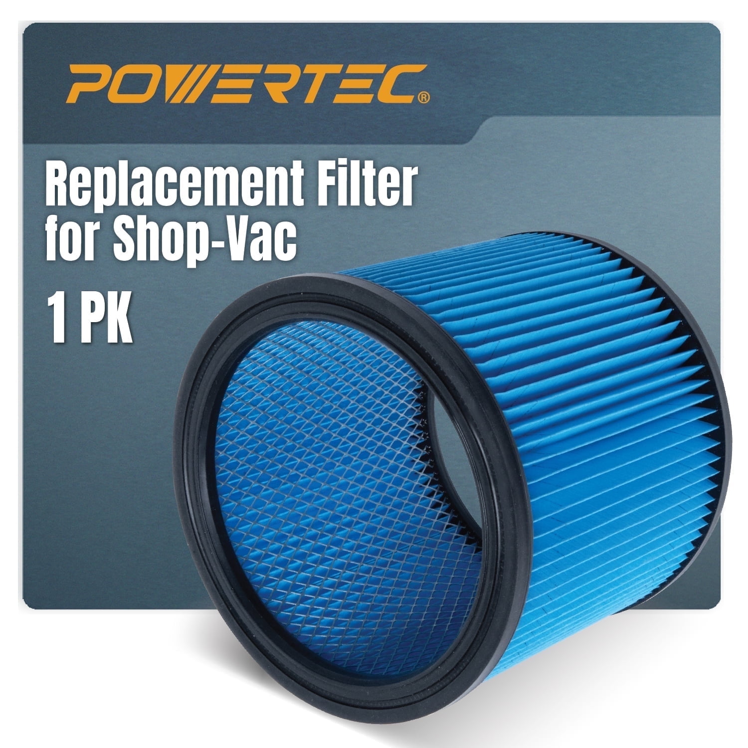 POWERTEC 90304 Cartridge Filters for Shop Vac, 90333, 90350, 9030433 ...
