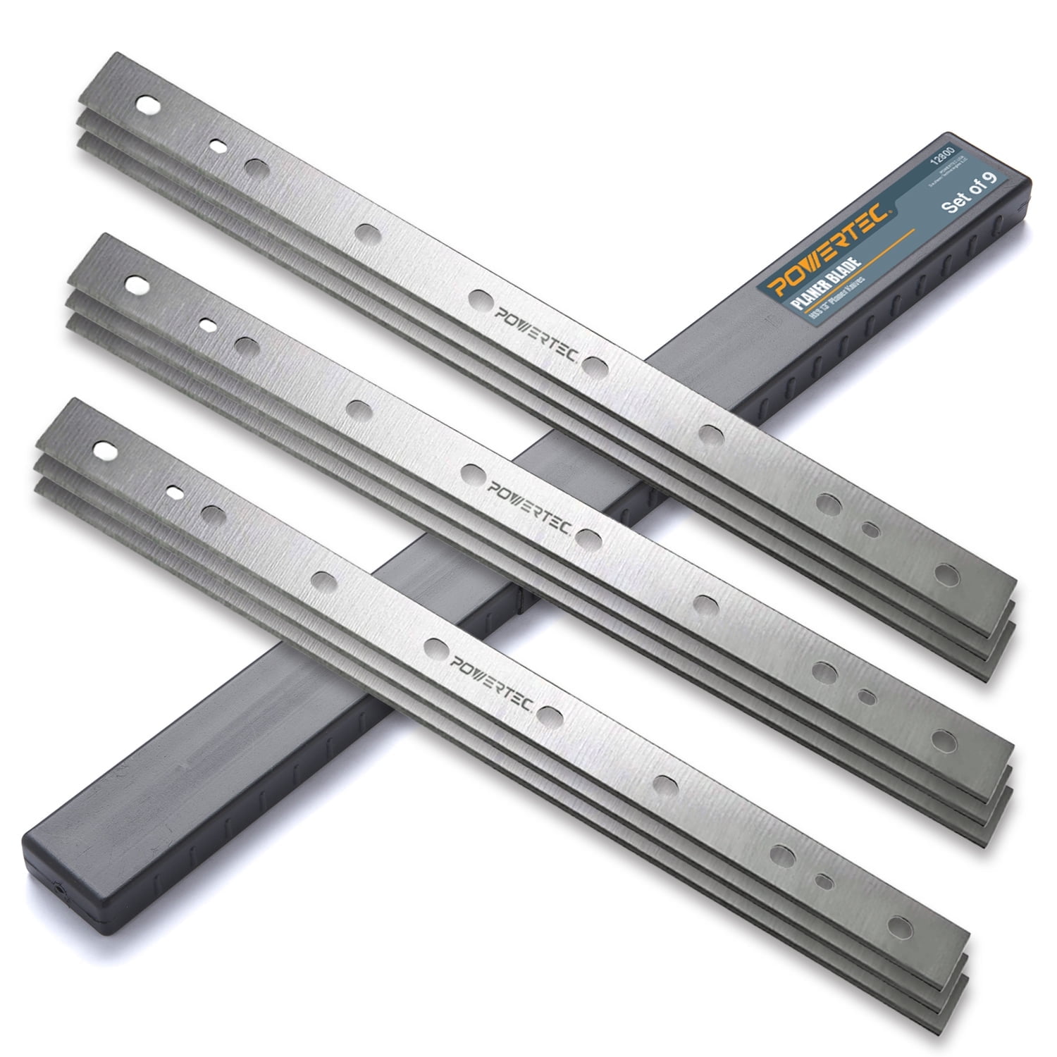 POWERTEC 9PK 13 Inch Planer Blades for DeWalt DW735, DW735X Planer ...