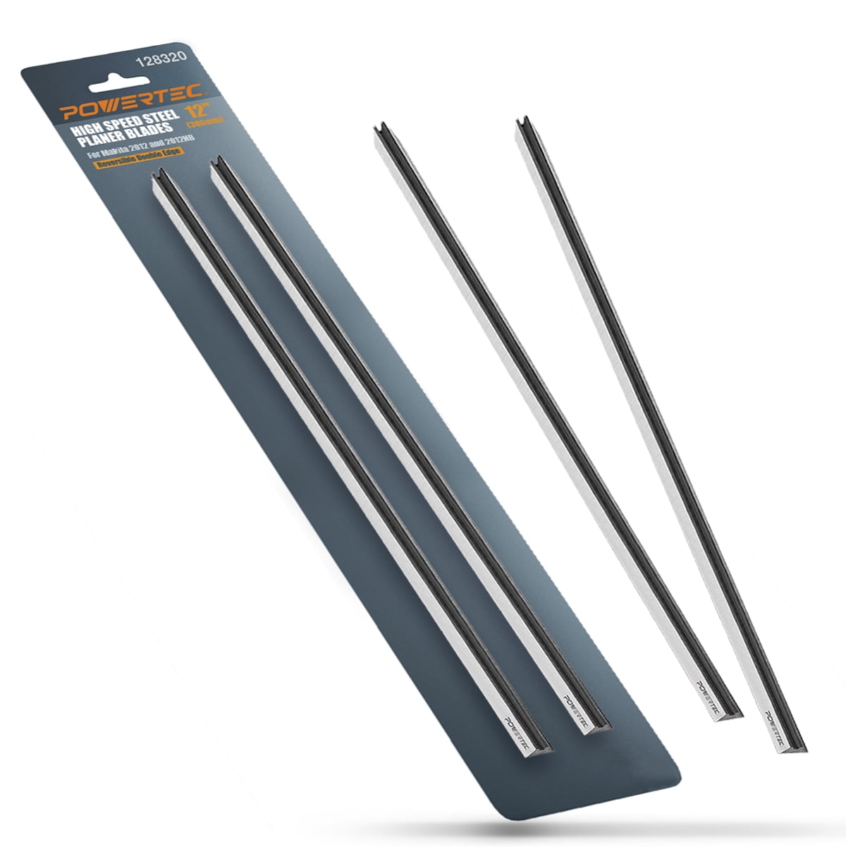 POWERTEC 12 Inch Planer Blades for Makita 2012, 2012NB Planer ...