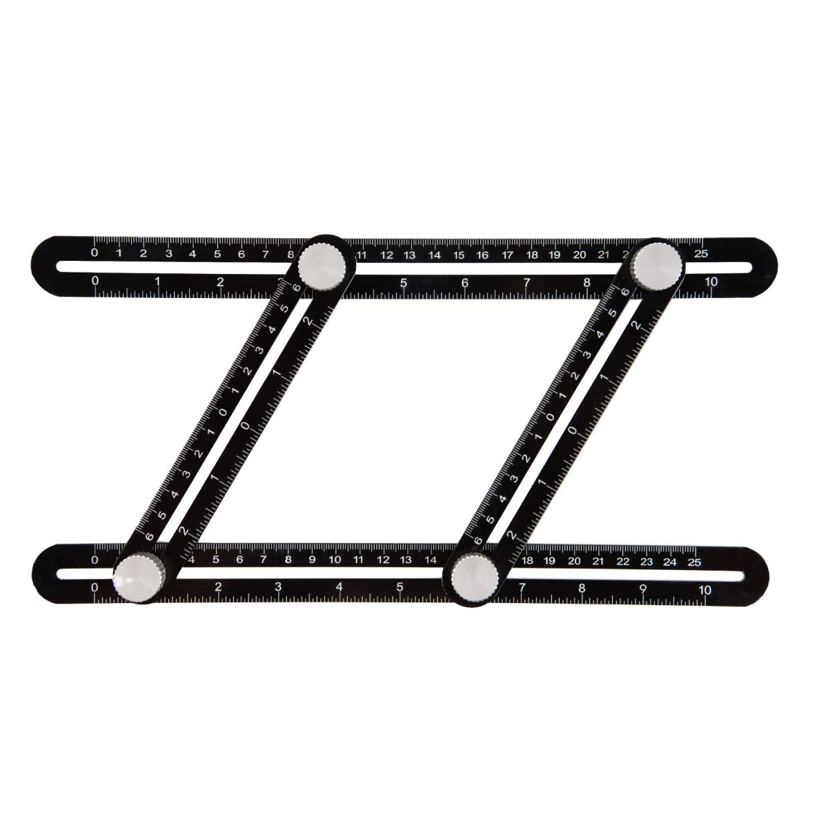 POWERTEC Multi Angle Measuring Ruler for Woodworking, Crafting ...