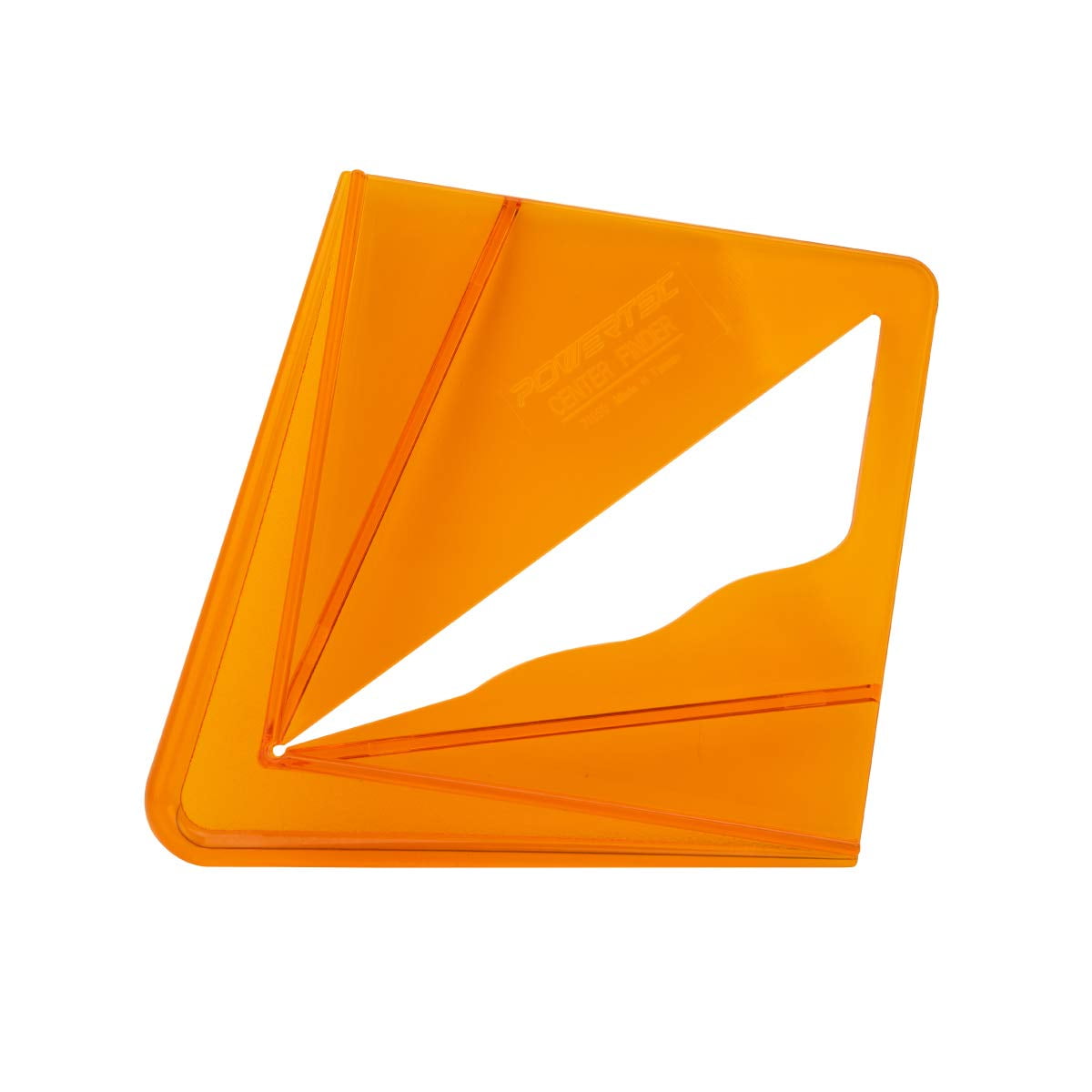 POWERTEC Plastic Center Finder Tool for 8 inch Square, Round, Octagon ...