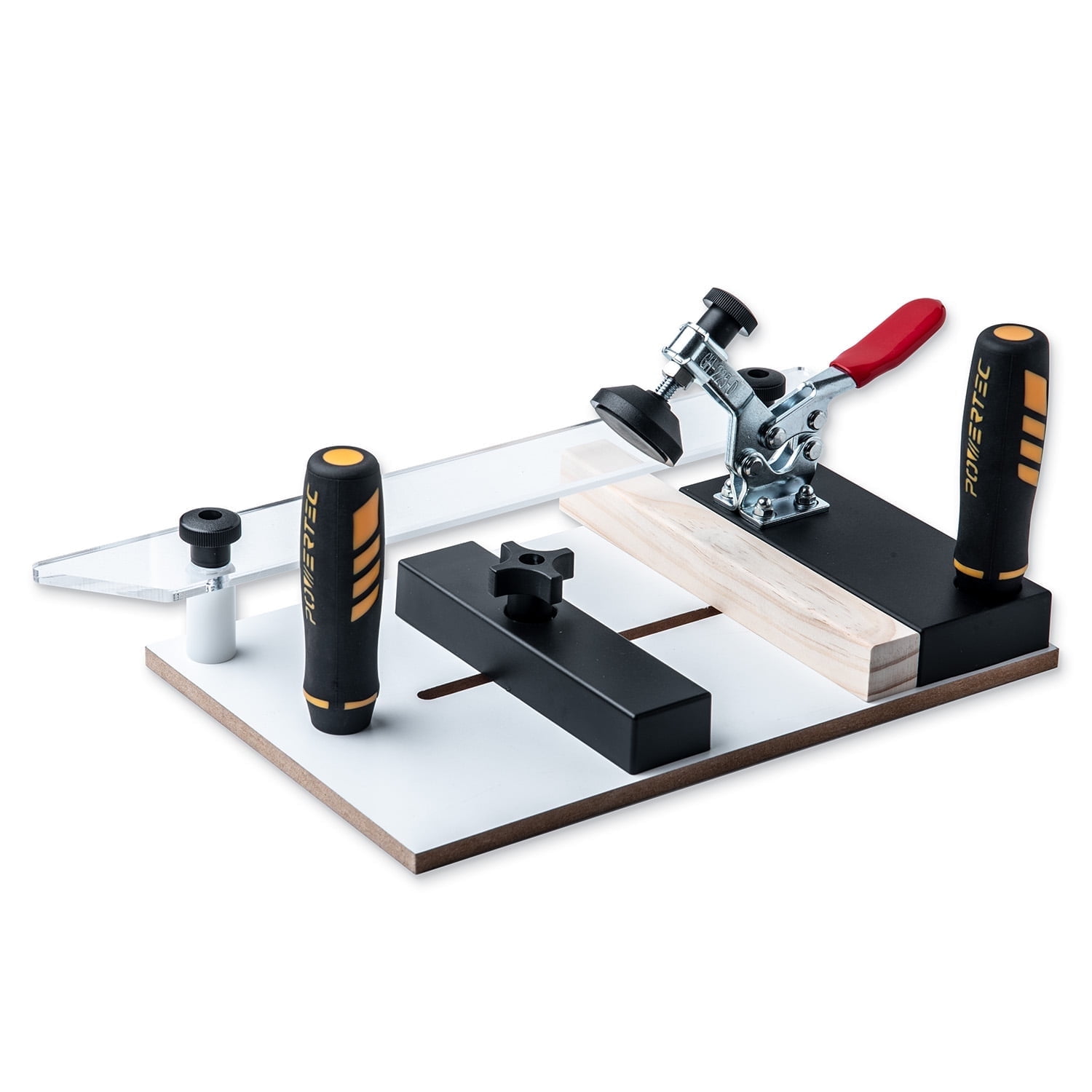 POWERTEC Rail Coping Sled for Router Tables, Professional Precise ...