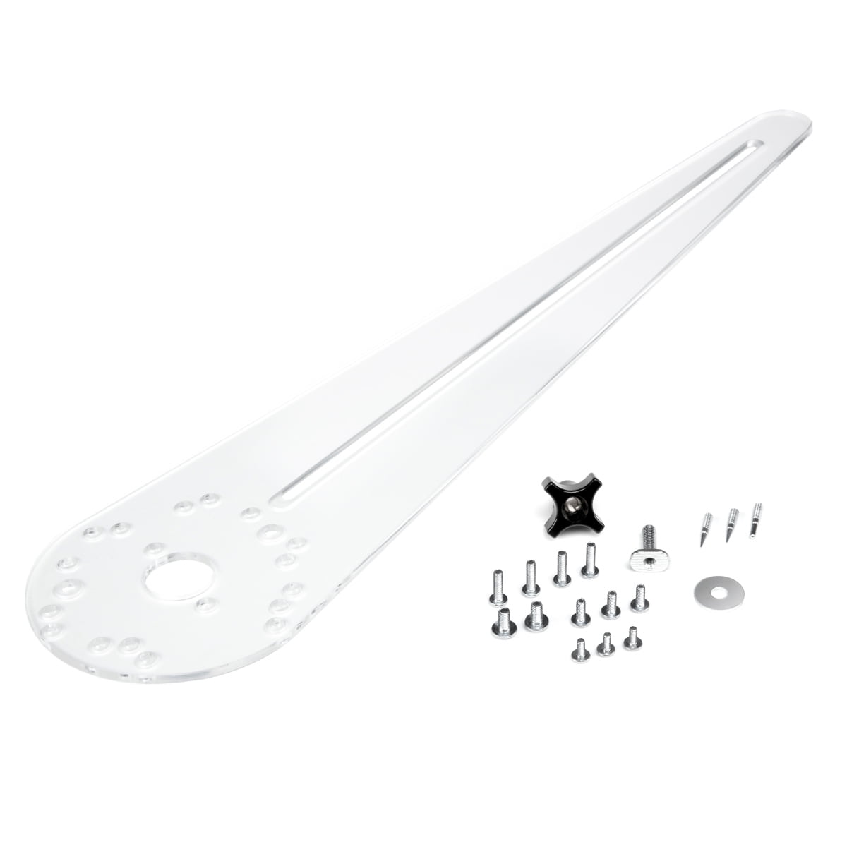 POWERTEC Router Circle Cutting Jig, Cutting Range of 10” to 53”. Fits ...