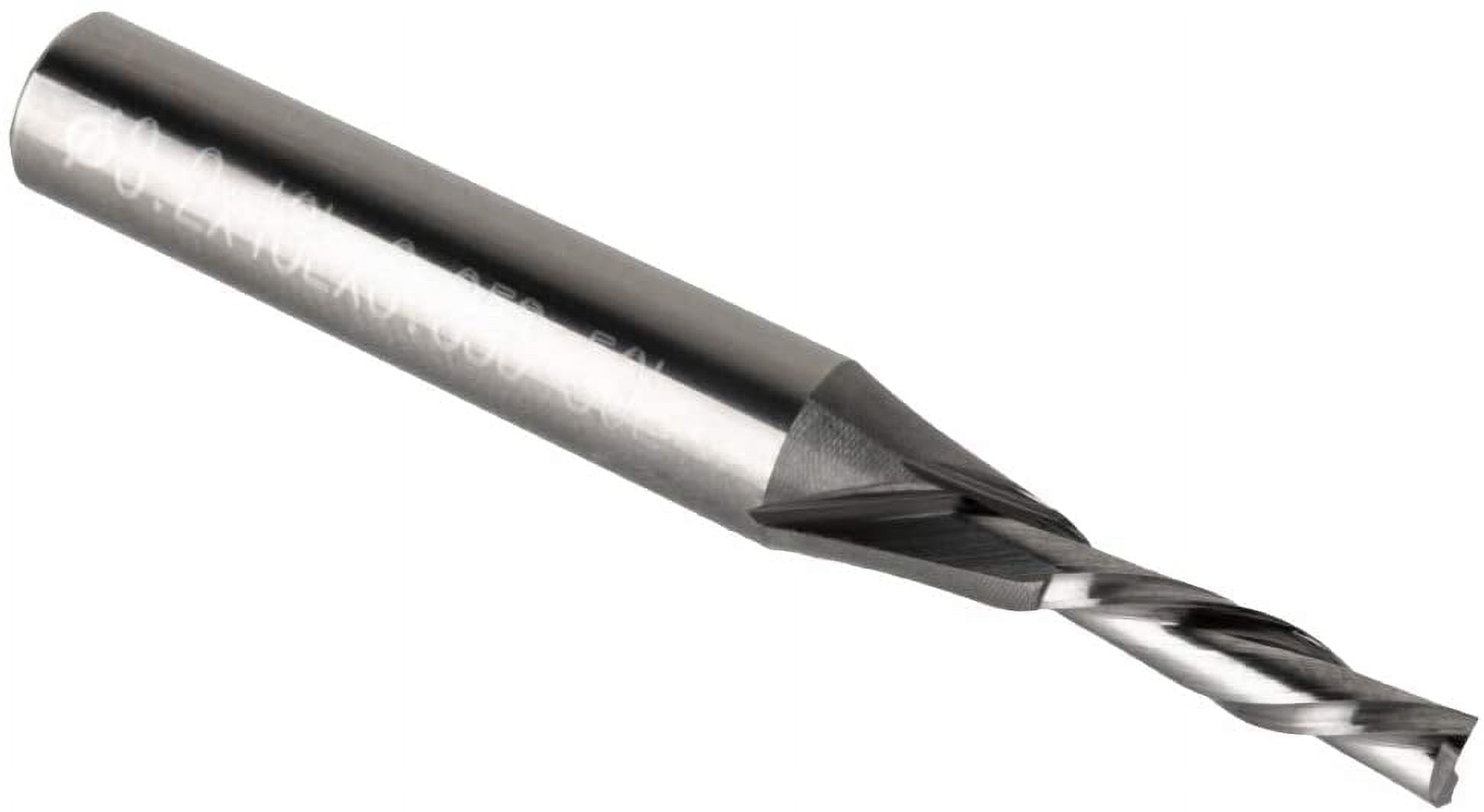 POWERTEC Solid Carbide Downcut 1/8" Spiral Router Bit, Router Bits 1/4 ...