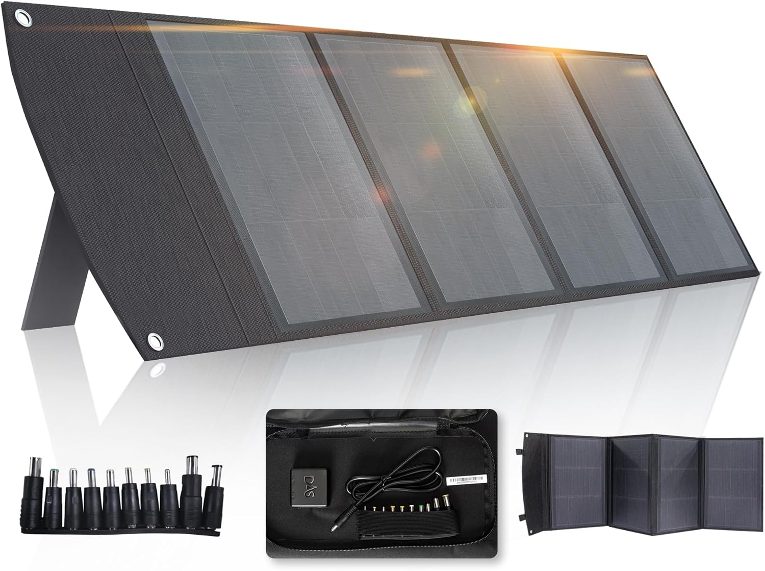 POWERWIN PWS110 110W 20V Foldable Solar Panel – Shingled Design for ...