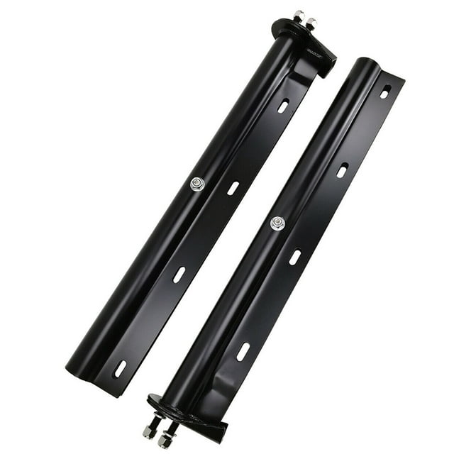 POWERWORKS Black Straight Spring Loaded Mud Flap Hanger Bracket Mudflap ...