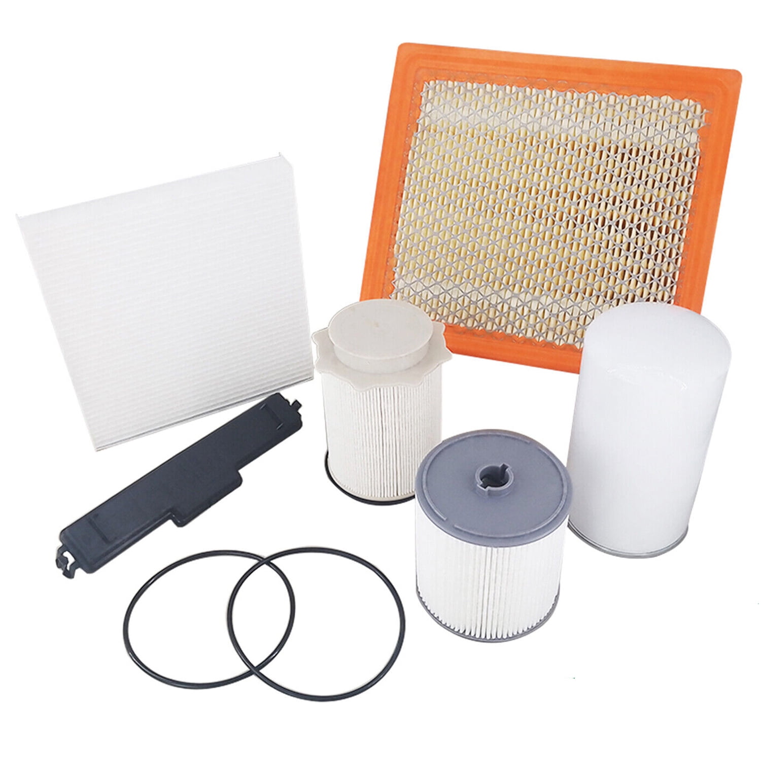 POWERWORKS Fuel+Oil+Engine Air+Cabin Air Filter Diesel Filter Kit For ...
