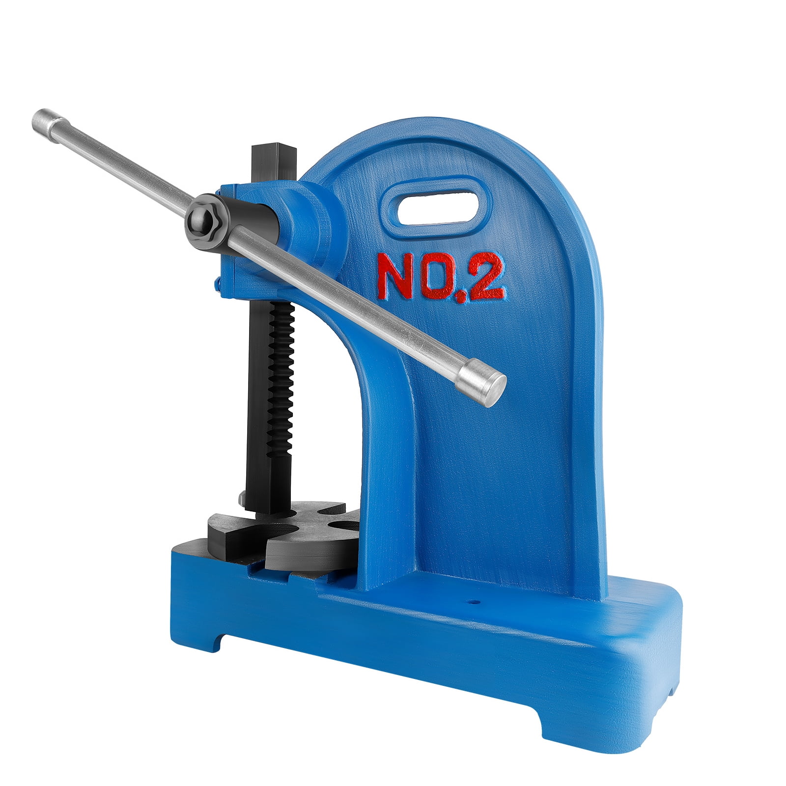POWKOL Blue Arbor Press 2 Ton, 8.5 Inch Maximum Height Arbor Press ...