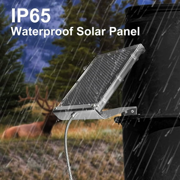 Deer Feeder Solar Panel 12v