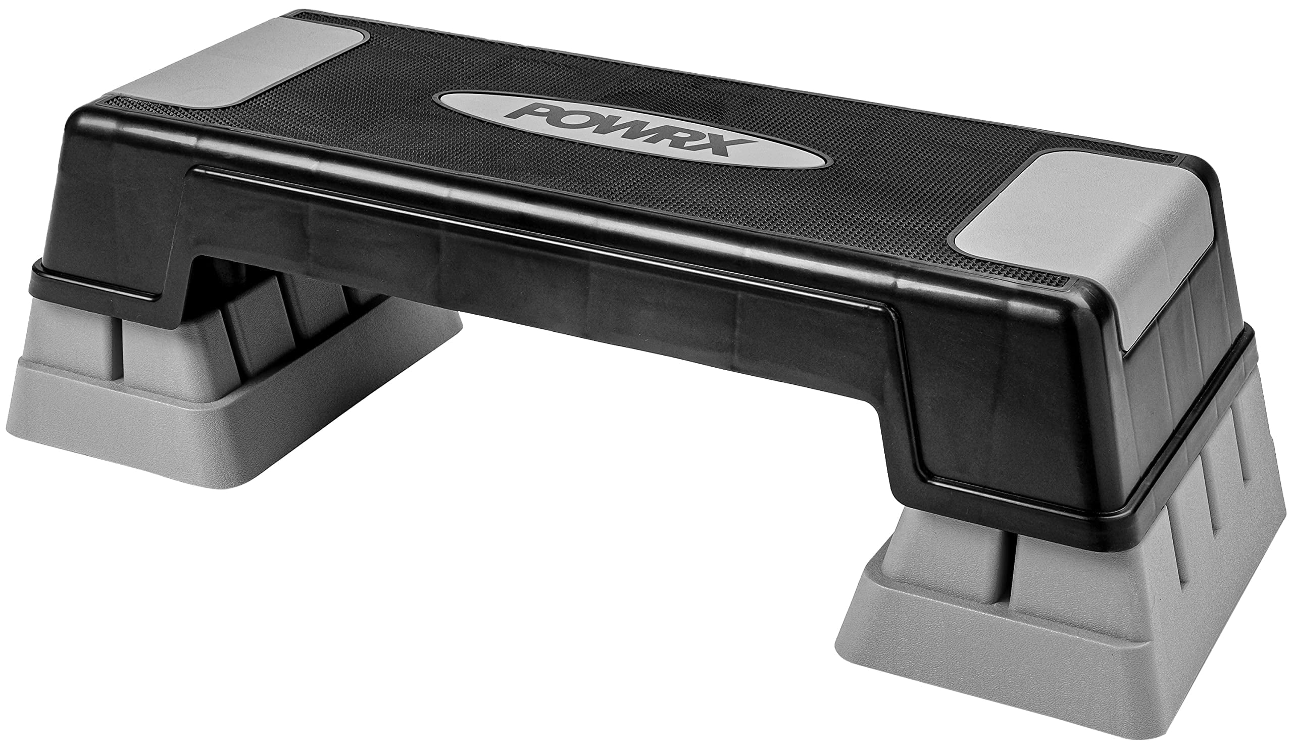 POWRX Aerobic Step Board - Folding Adjustable and Non-Slip Stepper for ...