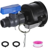 POWSDC-275 330 Gallon IBC Tote Adapter, Fittings, Tank Drain Adapter ...