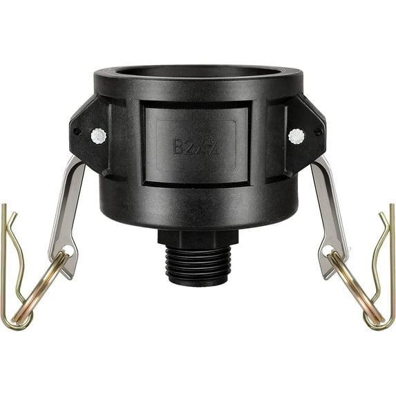 POWSDC-275 330 Gallon IBC Tote Fittings, IBC Tote Tank Drain Adapter 2 ...